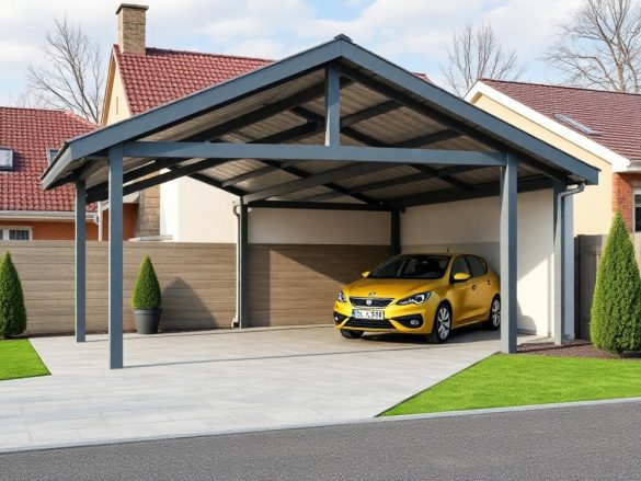 Construction d'un carport: Tout savoir sur la réglementation et les ...